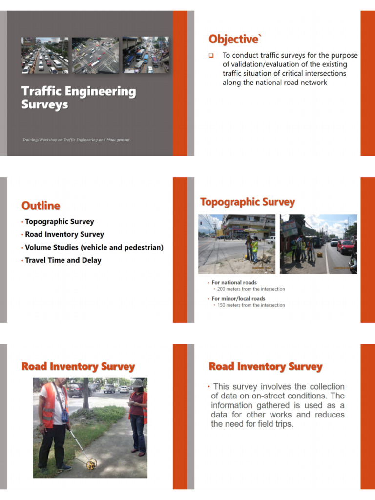 Traffic Engineering Surveys | PDF