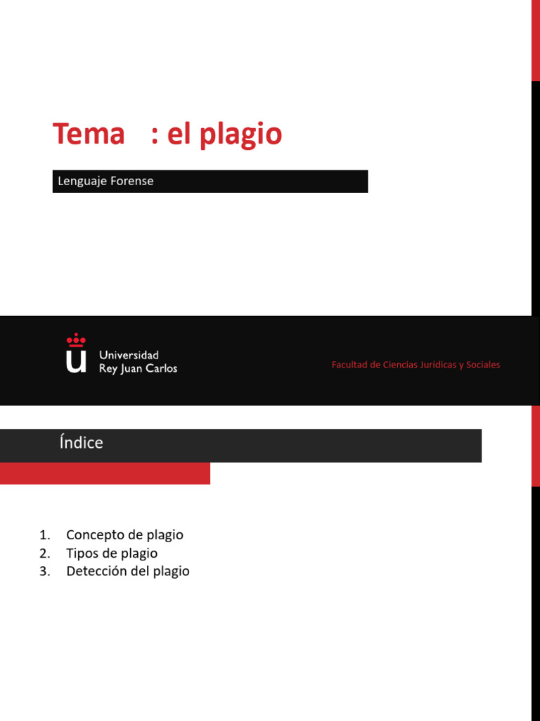 Tipos y Detección del Plagio | PDF | Plagio | Propiedad intelectual