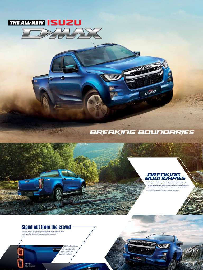 Isuzu-D-Max-2022-MY | PDF | Manual Transmission | Automatic Transmission