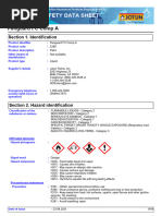 Dettol Liquid Hand Wash Safety Data | PDF | Toxicity | Dangerous Goods