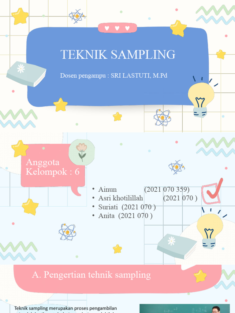 Teknik Sampling untuk Mahasiswa | PDF | Komputer
