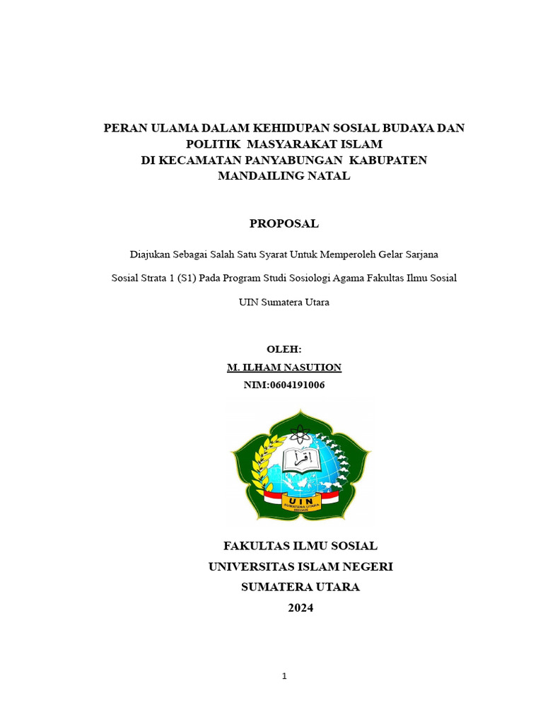 Proposal Ilham Repisi | PDF