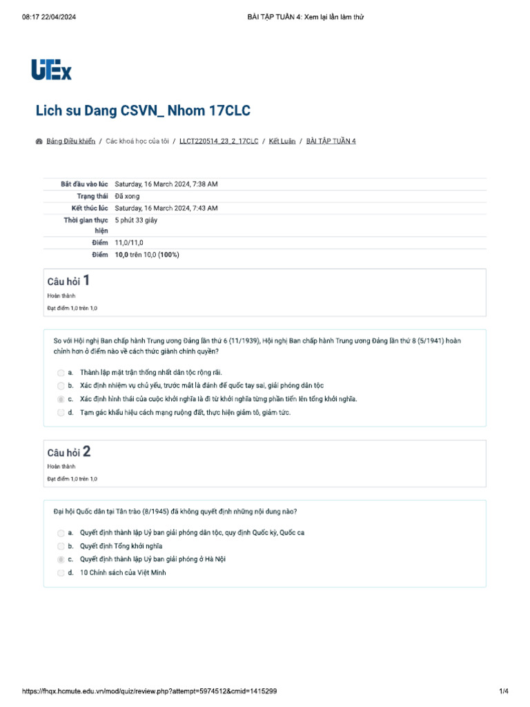 BT T4 | PDF
