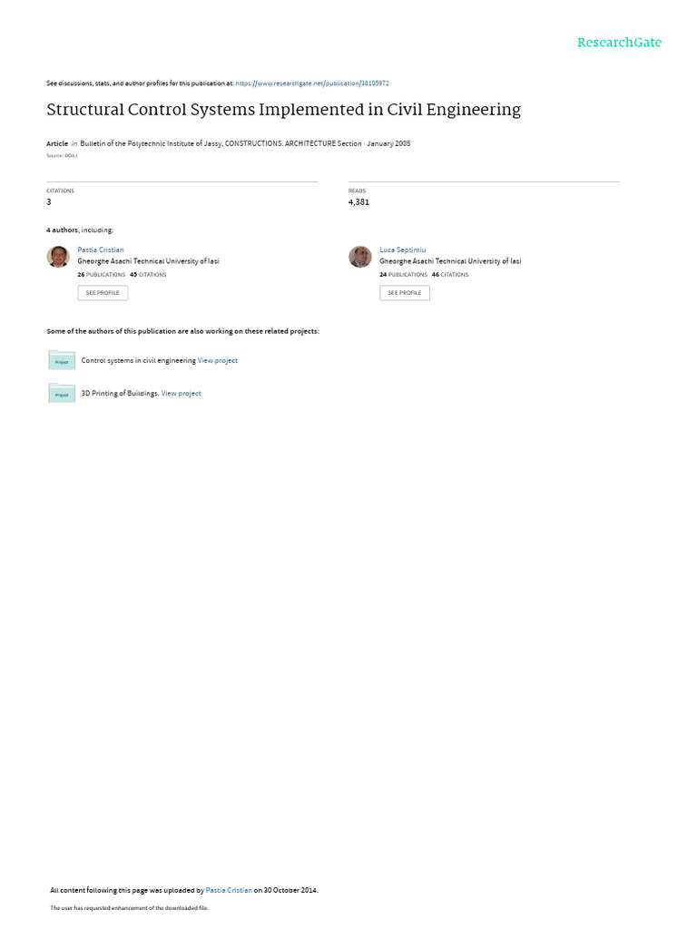 19. Structural Control SYSTEMS | PDF | Viscosity | Damping