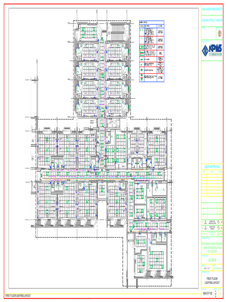 024-E-F-02 First Floor Lighting Layout | PDF