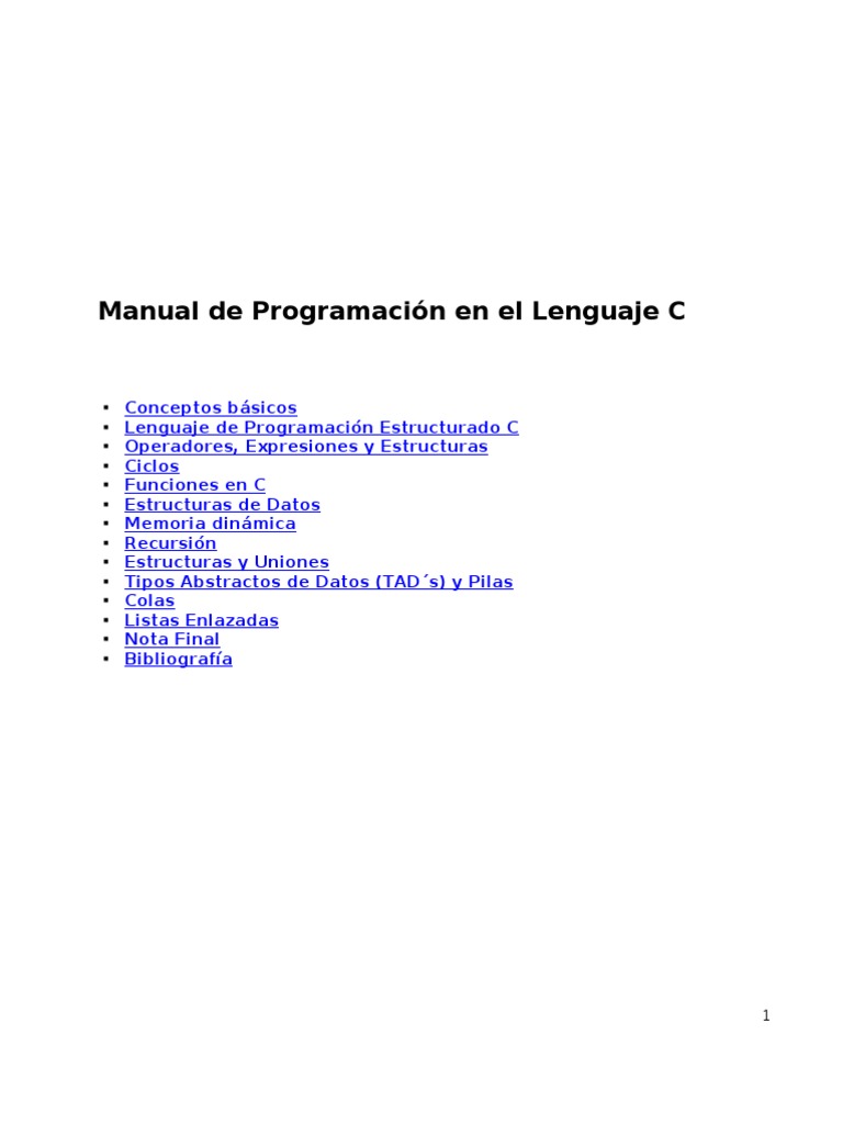 Manual de Algoritmos en C++ | PDF | Lenguaje de programación ...