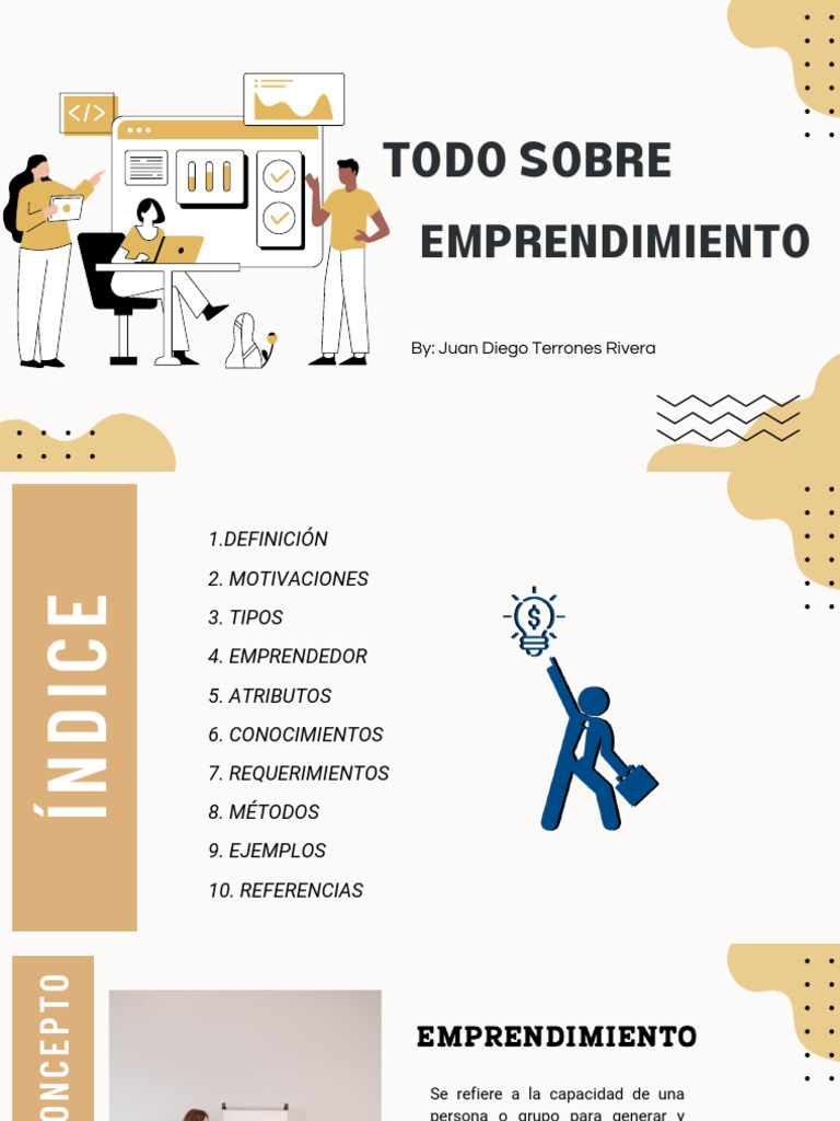 Emprendimiento | PDF | Iniciativa empresarial | Negocios económicos