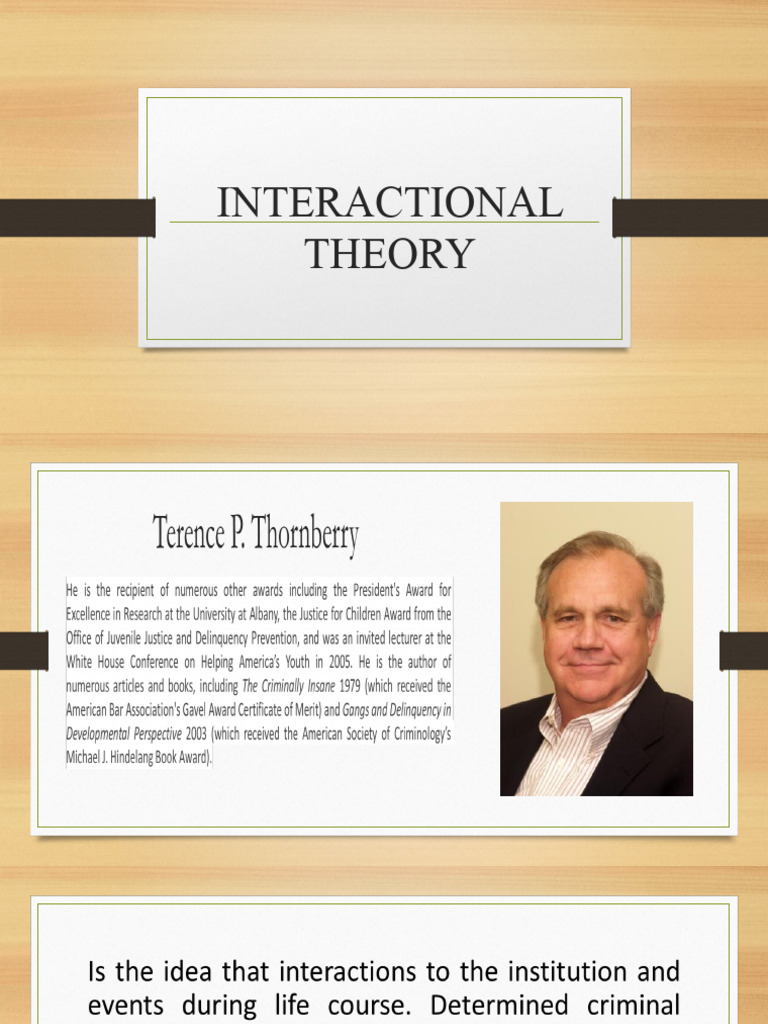Interactional Theories of Social Control | PDF | Self-Improvement ...