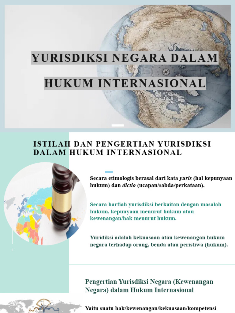 Yurisdiksi Negara dalam Hukum Internasional | PDF | Hukum