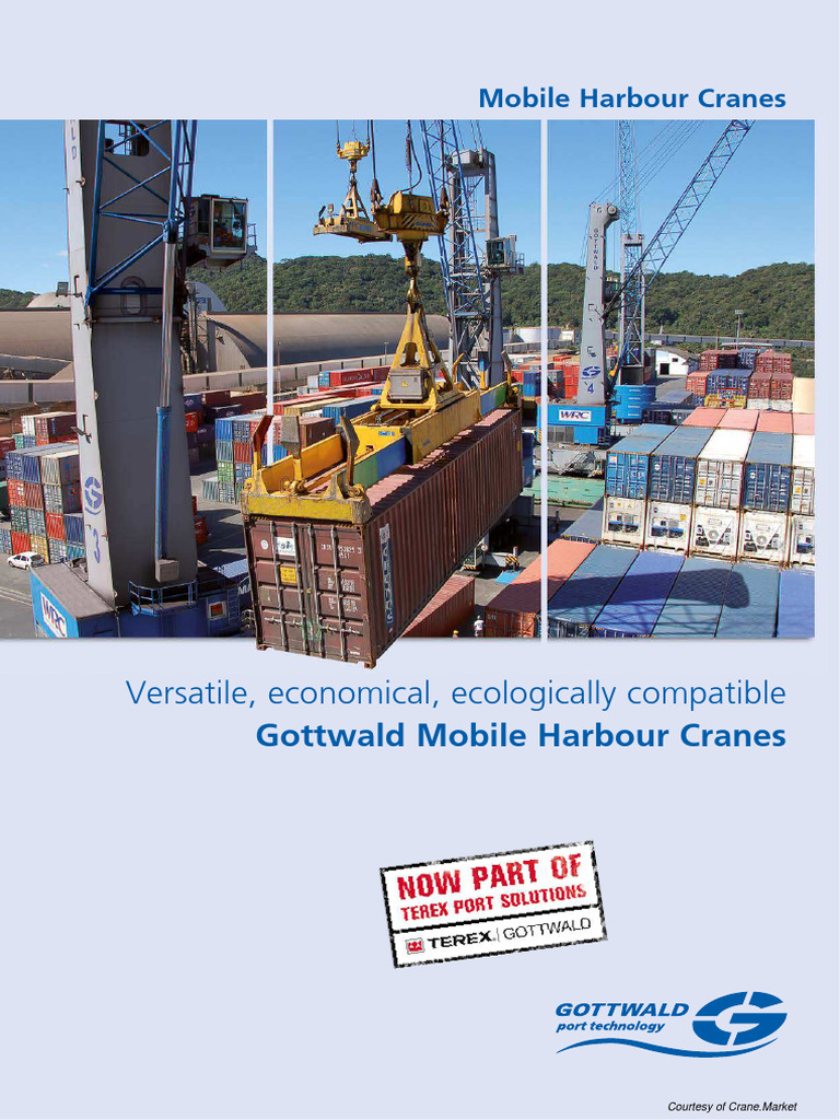 Gottwald Mobile Harbour Cranes Spec d752d2 | PDF | Crane (Machine ...
