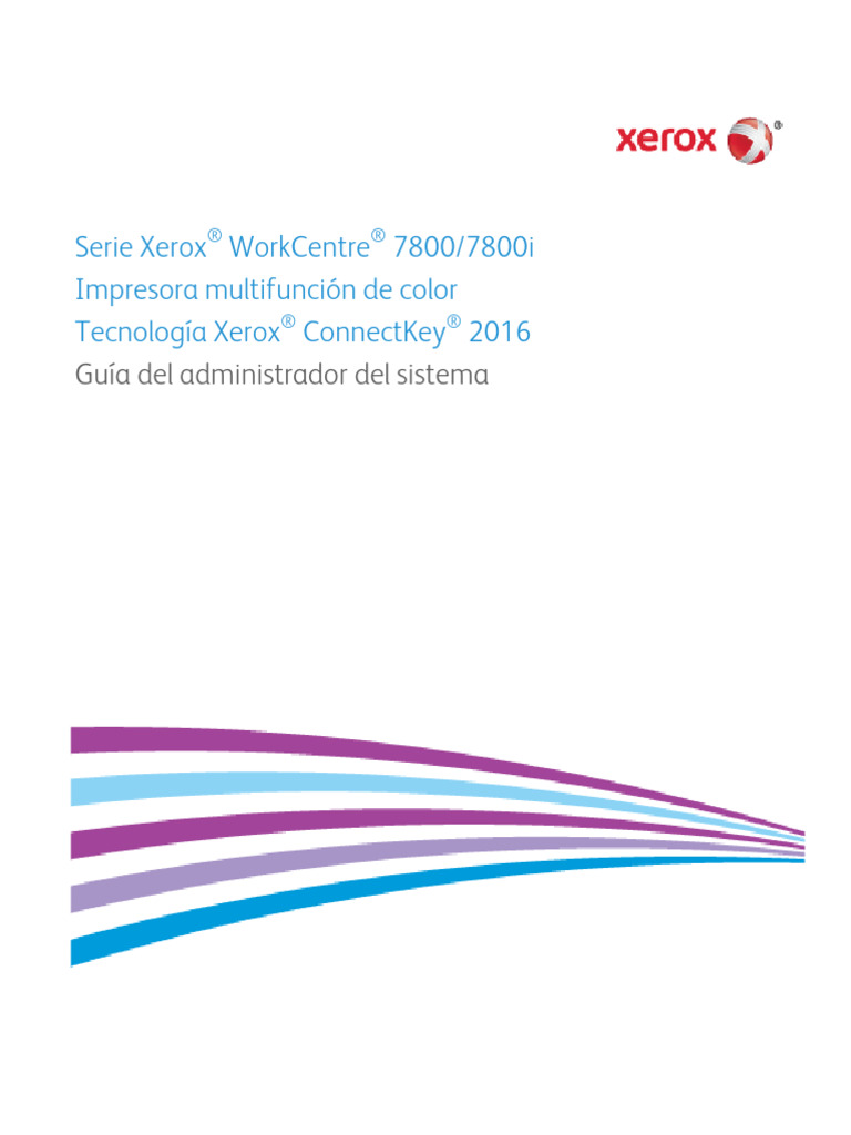 wc78xx Sys Admin Guide Es | PDF | Fax | Impresora (Computación)