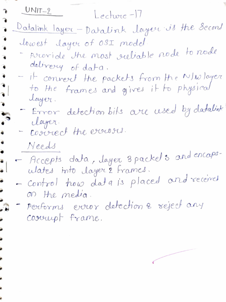 CN Unit2 Notes | PDF