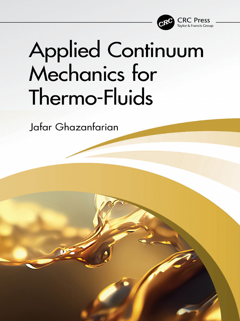 Applied Continuum Mechanics For Thermo-Fluids (2024) | PDF | Euclidean Vector | Gradient