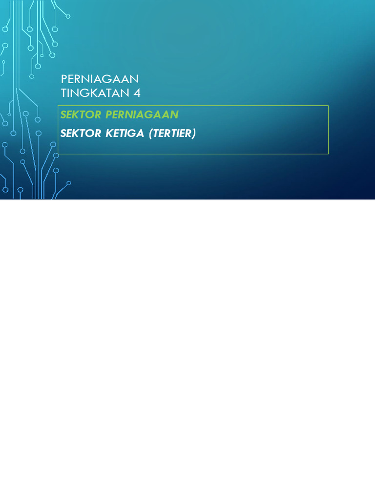 Syamil-Sektor Ketiga | PDF