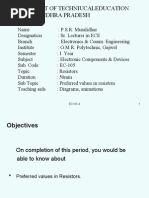 Resistor E Series - E3, E6, E12, E24, E48, E96 Tables | PDF ...
