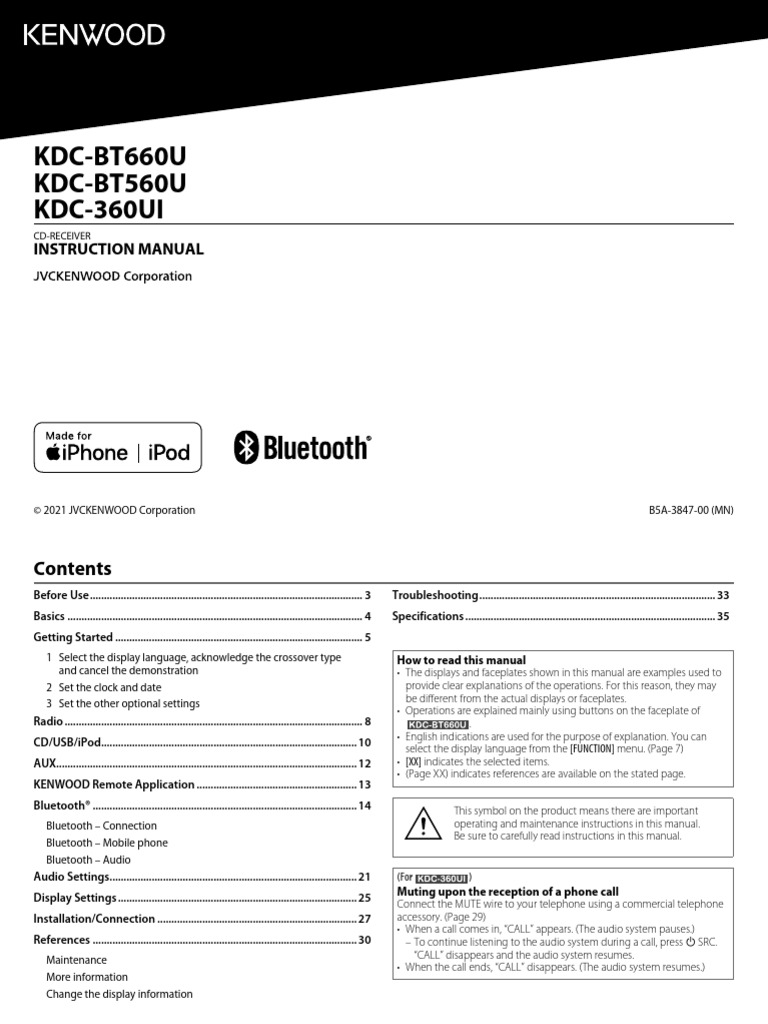 B5a 3847 00 | PDF | I Pod | Ios