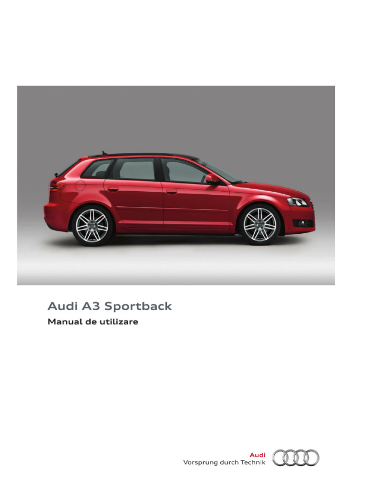 Audi A3 8p Manual Romana - 240304 - 175544 | PDF