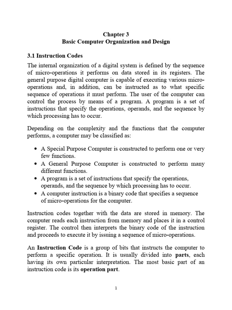 Chapter 3 | PDF | Central Processing Unit | Input/Output