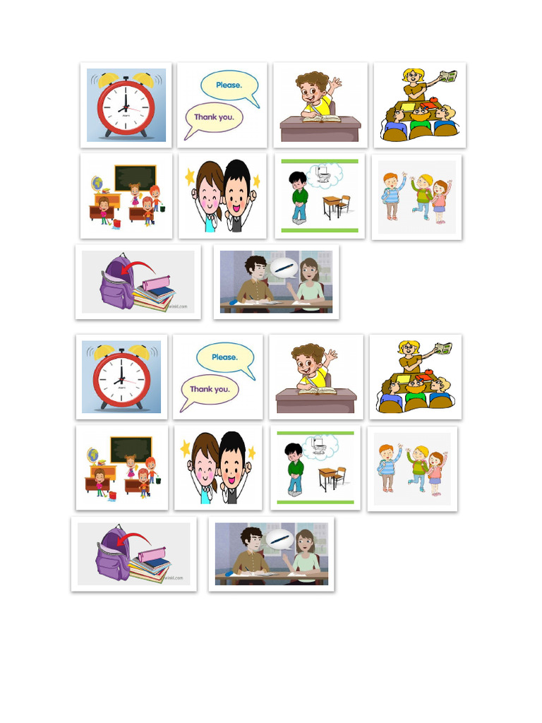 Stickers - Rules - Vocab | PDF