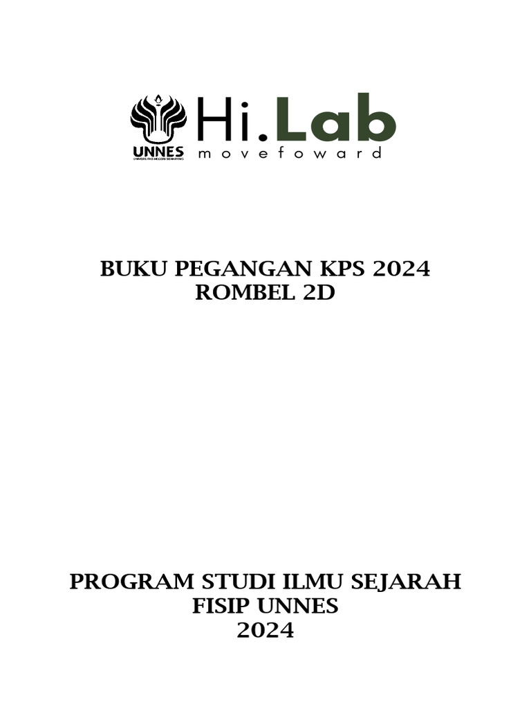 Buku Pegangan KPS 2024 - 2D | PDF