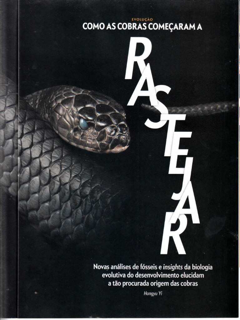Evolução das Cobras: Perda de Membros | PDF | Serpente | Evolução