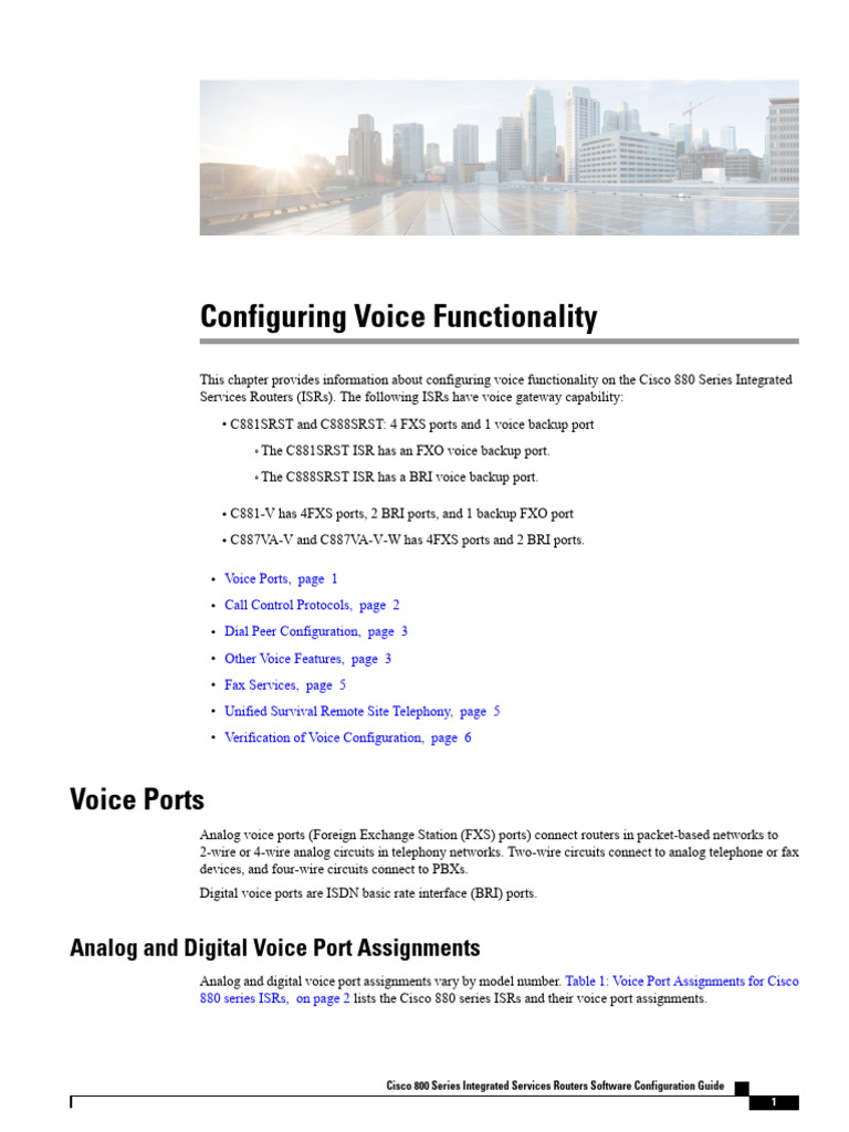 SCG800 Guide BookMap Chapter 0111 | PDF | Session Initiation Protocol | Voice Over Ip