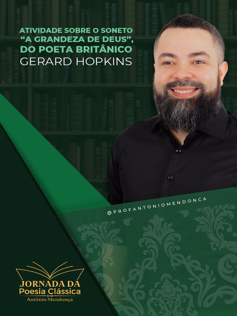 Atividade Sobre o Soneto "A Grandeza de Deus | PDF | Recursos poéticos ...