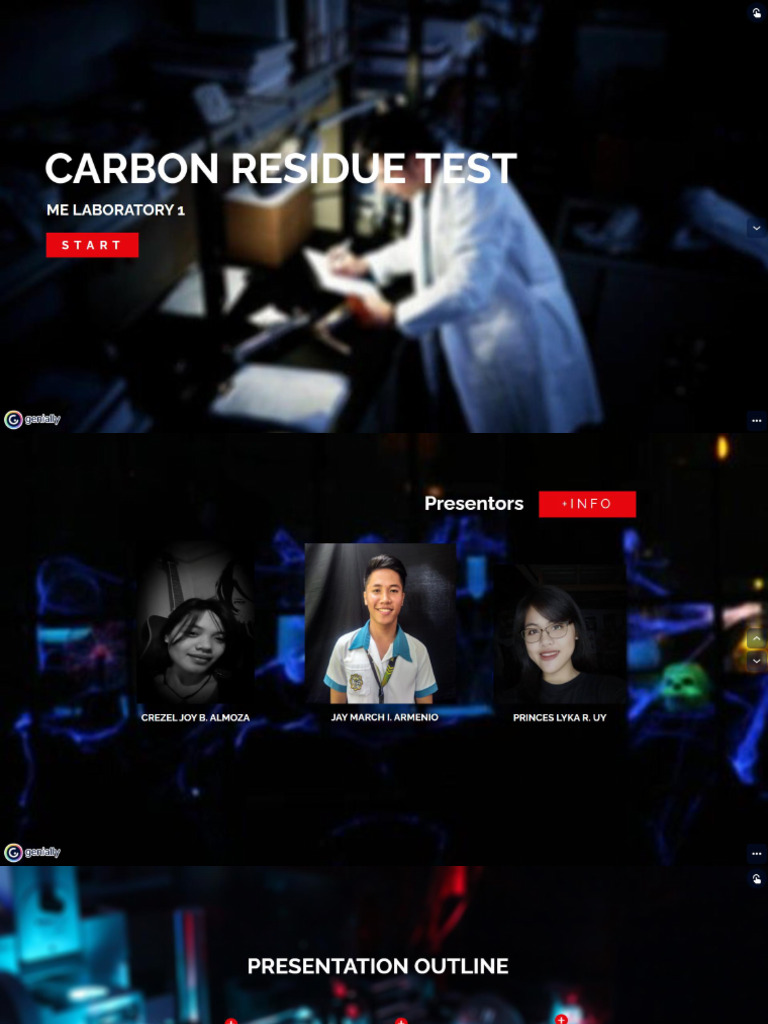 Group 4 Carbon Residue Test | PDF