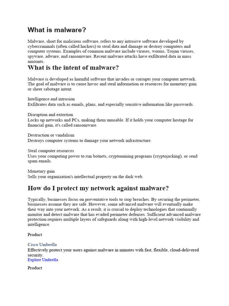 Malware | PDF | Malware | Computer Virus