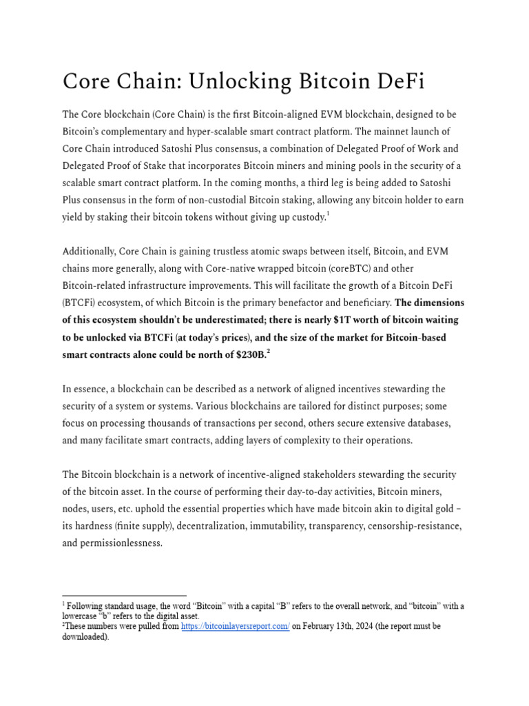 Bitcoin Defi | PDF | Cryptocurrency | Bitcoin