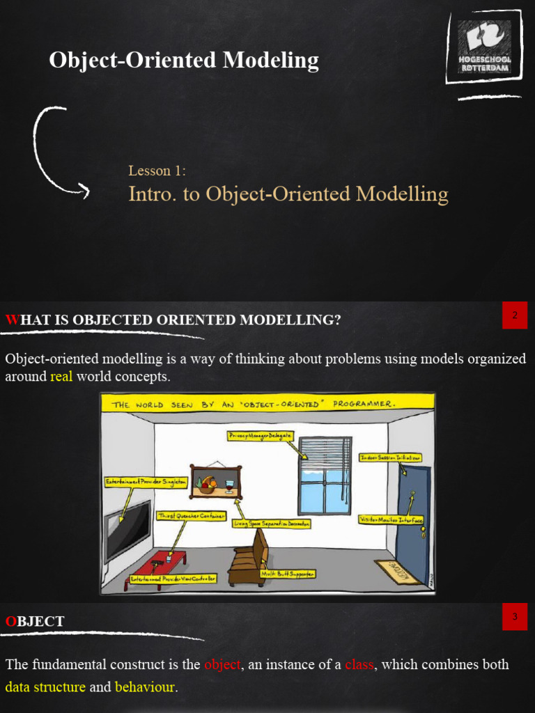 L01 Introduction To Object Oriented Methods | PDF | Object Oriented Programming | Class ...