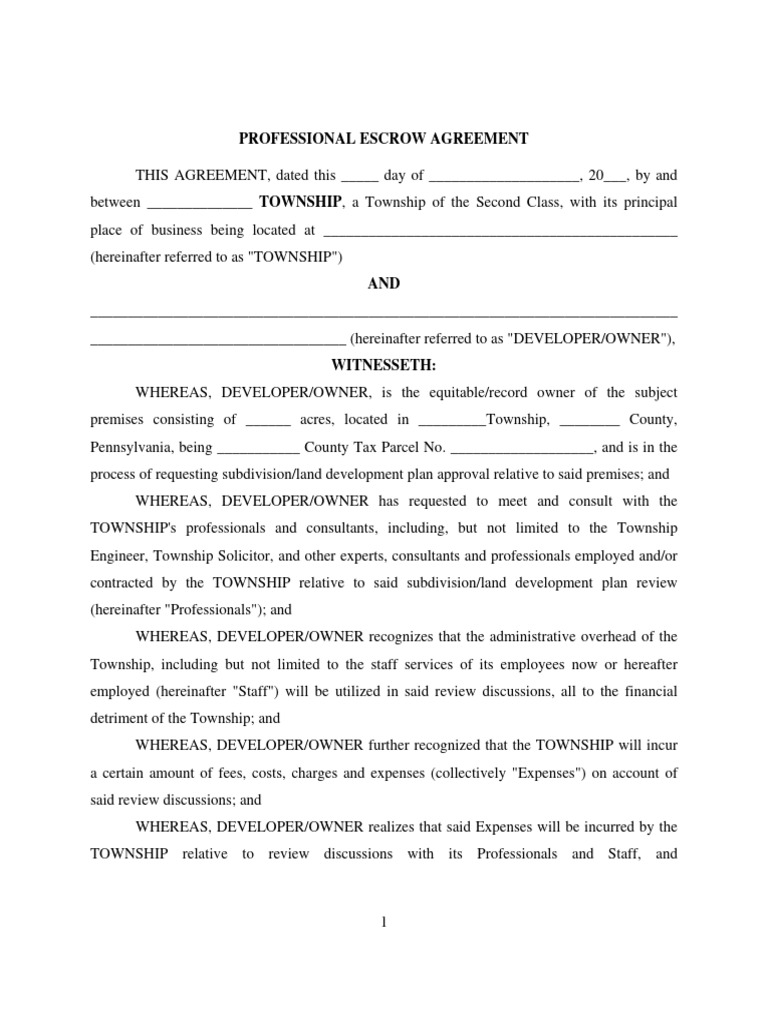 Professional Agreement | PDF | Justice | Crime & Violence