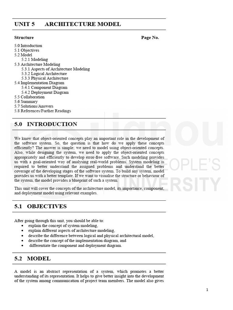 Unit 5 Pdf Conceptual Model System