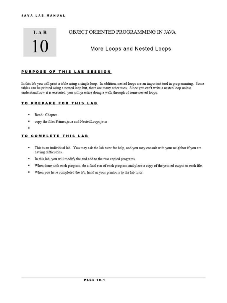 Lab 10 | PDF | Prime Number | Software Engineering