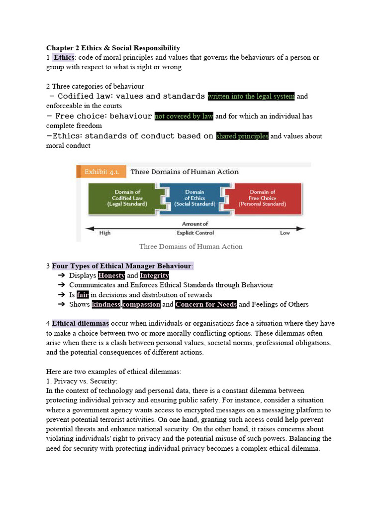 Ethics and Social Responsibility Overview | PDF | Corporate Social ...