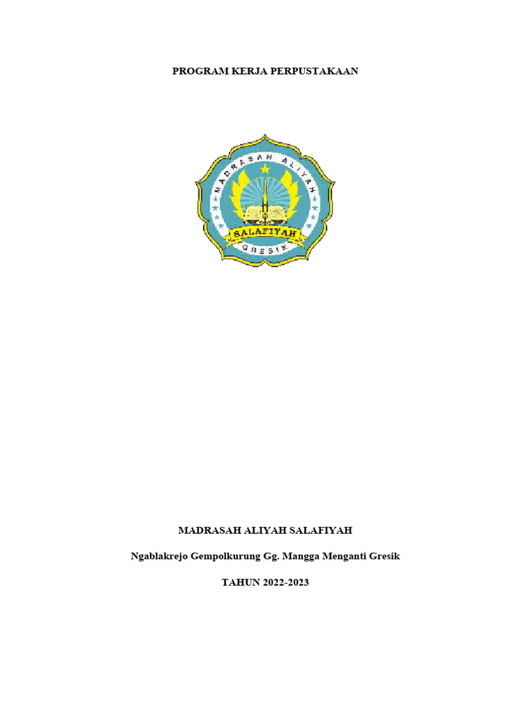 Proker Perpus 2022 2023 PRINT | PDF