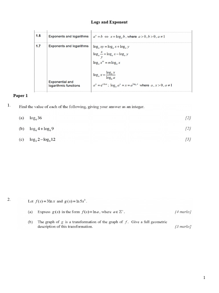Advanced Logarithmic Equations | PDF | Teaching Methods & Materials