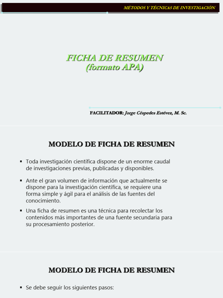 FICHA DE RESUMEN Print | PDF