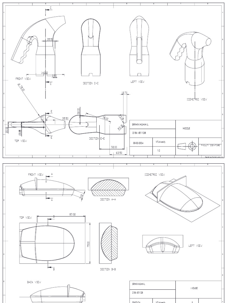 Drawing File 1 | PDF | Technical Drawing | Computer Graphics