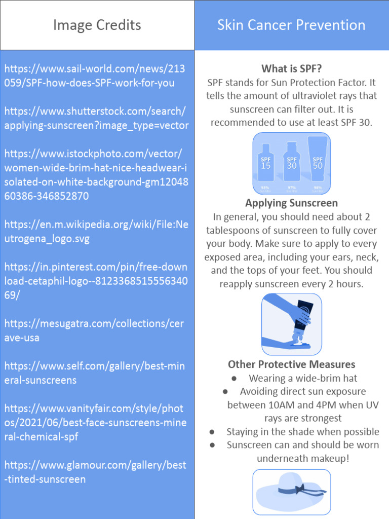 Honors Project Brochure | Download Free PDF | Sunscreen | Ultraviolet