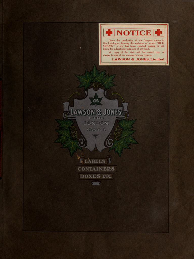 Catalog Notice for Chemists | PDF | Printing