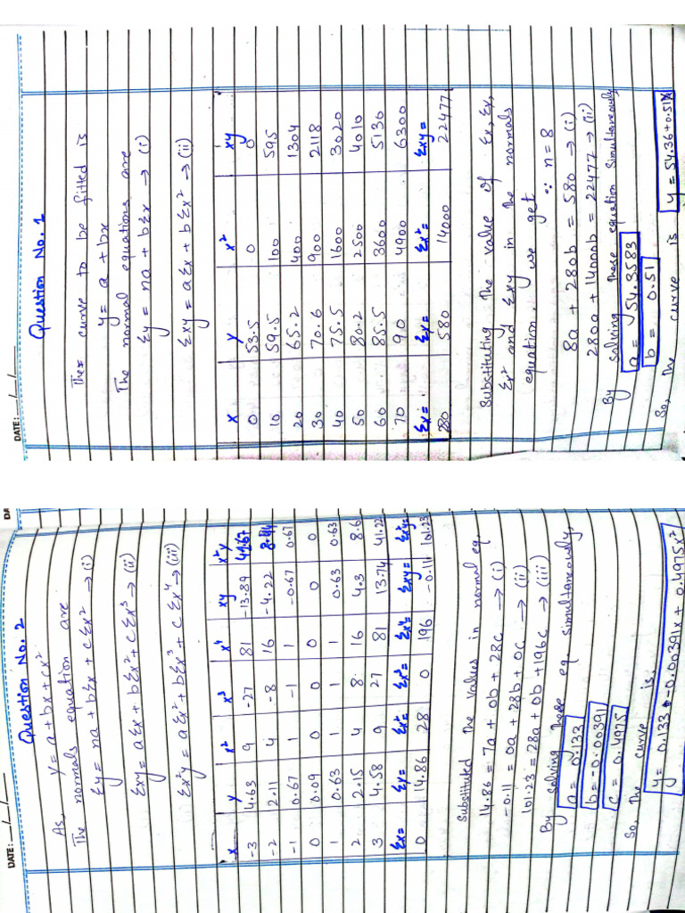 Numerical Analysis Assignment 01 | PDF