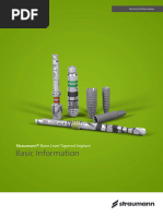 Straumann Bone Level Tapered Implant 2 9mm SC | PDF | Dental Implant ...
