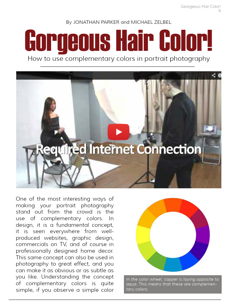 Mastering Complementary Colors in Portraits | PDF | Color | Portrait ...