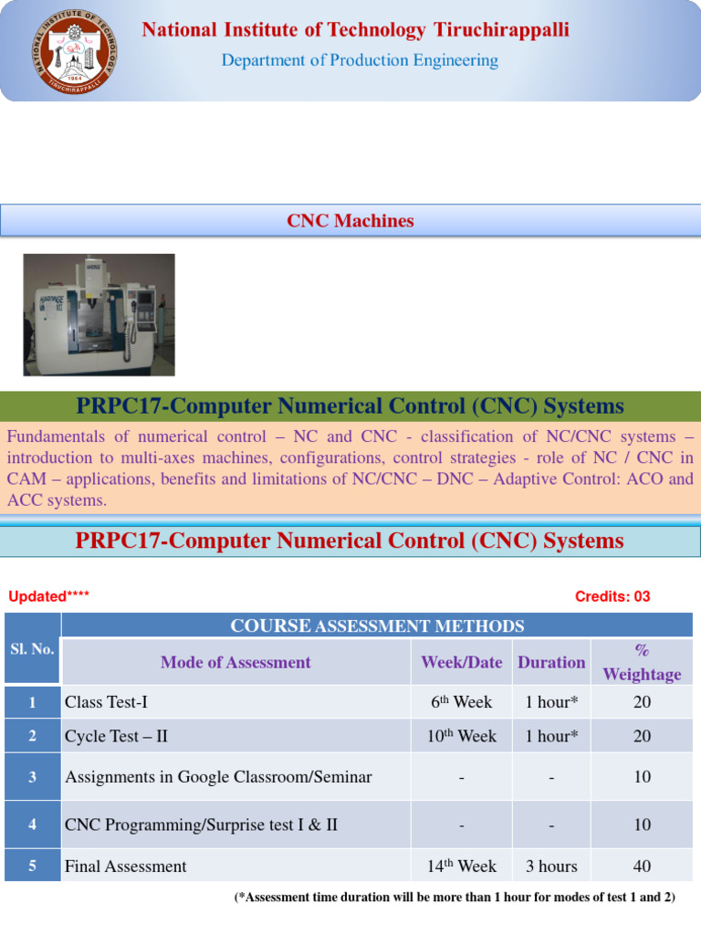 Lec. 04 CNC - Introduction | Download Free PDF | Numerical Control | Computer Program