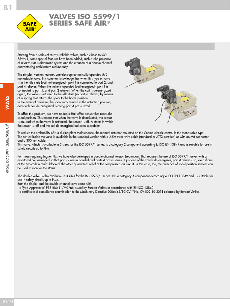 Catalogo Iso 5599 PDF 5e5e840e30943 | PDF | Valve | Equipment