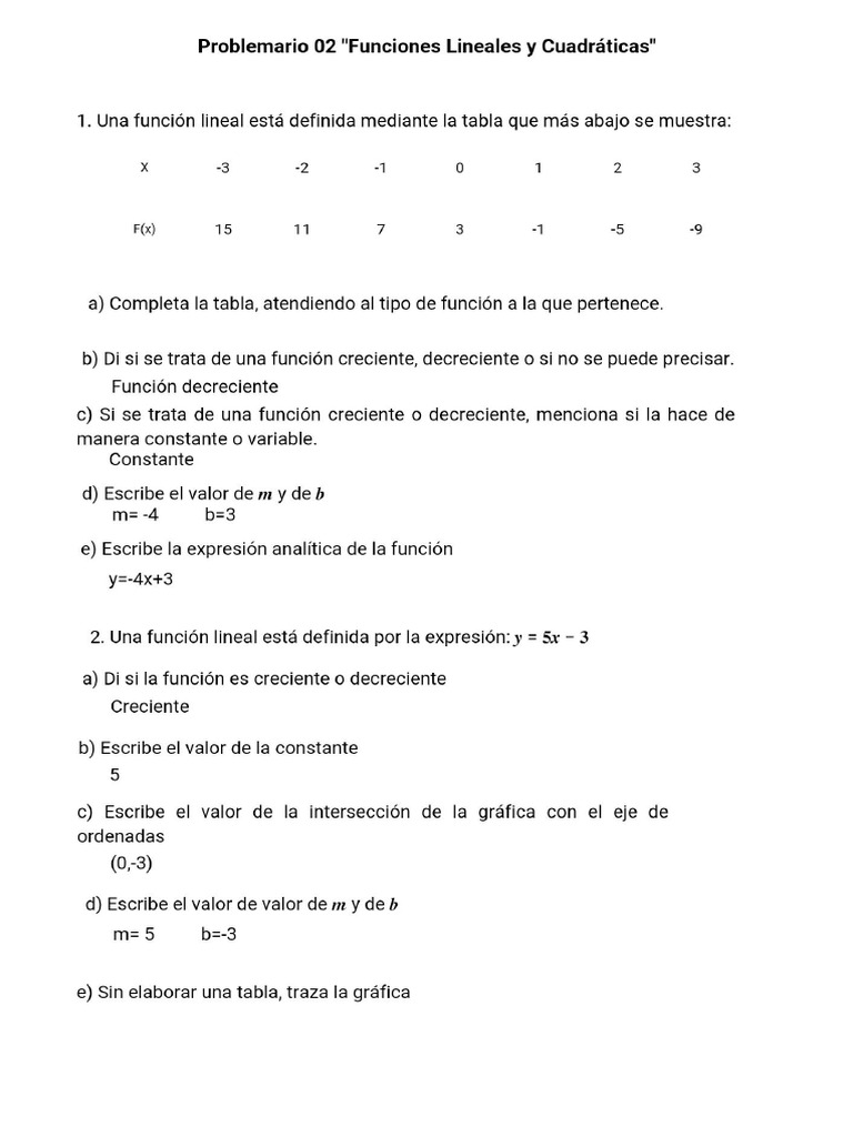 Matematicas-Problemario-2-Matematicas (1) 2 | PDF