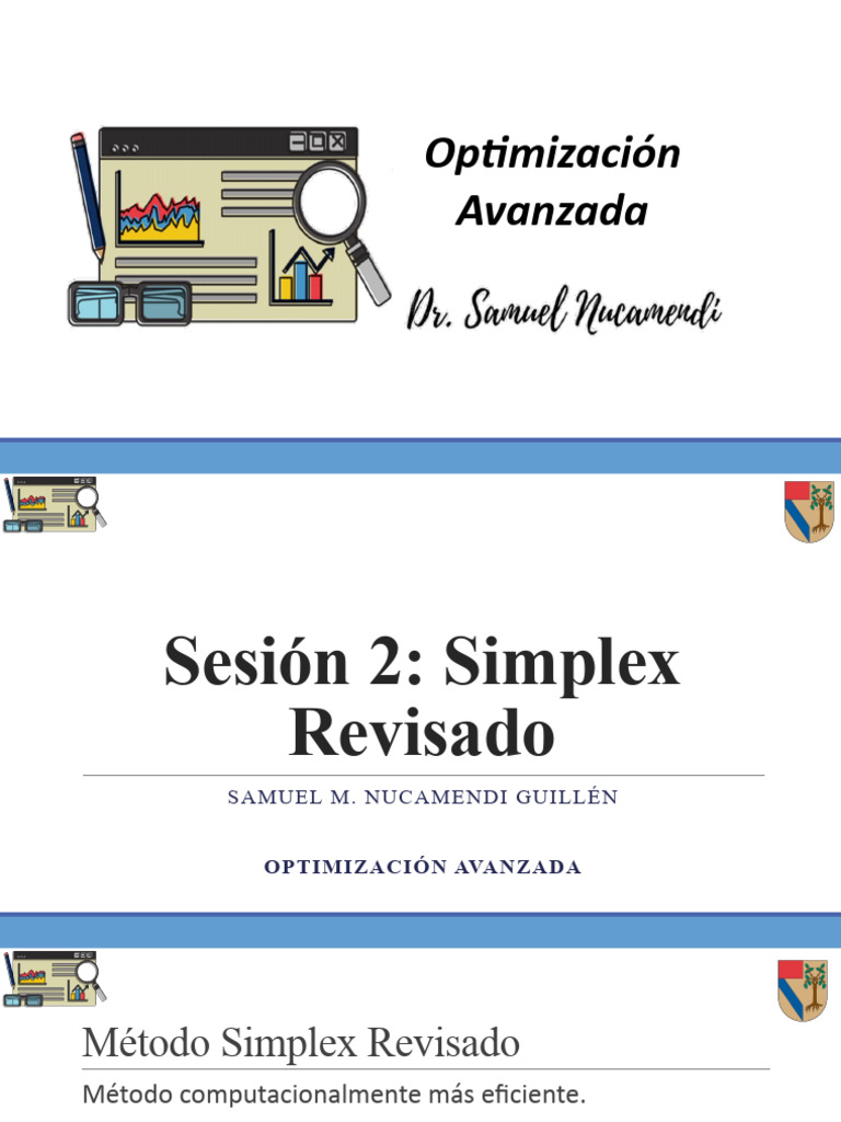 Simplex Revisado | PDF | Algoritmos | Álgebra lineal