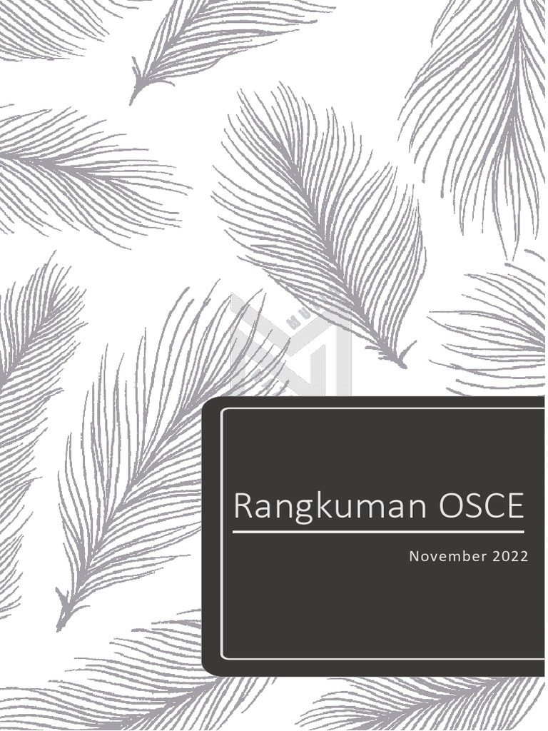 Ringkasan Osce 3.0 PDF | PDF | Teknologi & Rekayasa