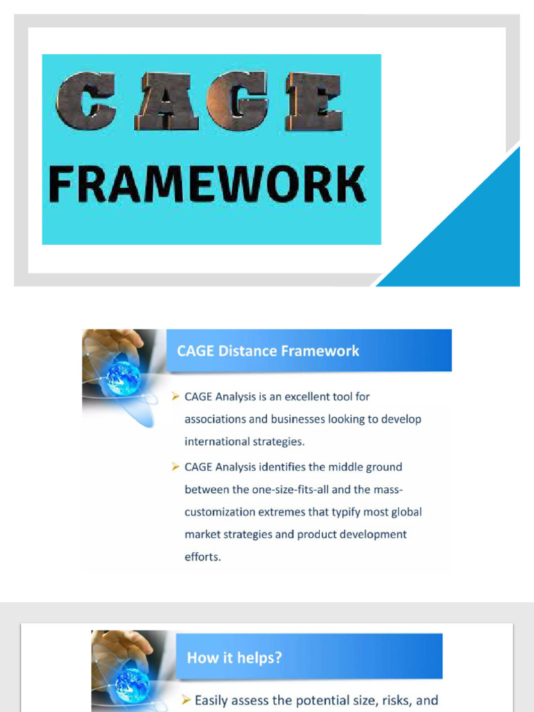 Cage Framework | PDF